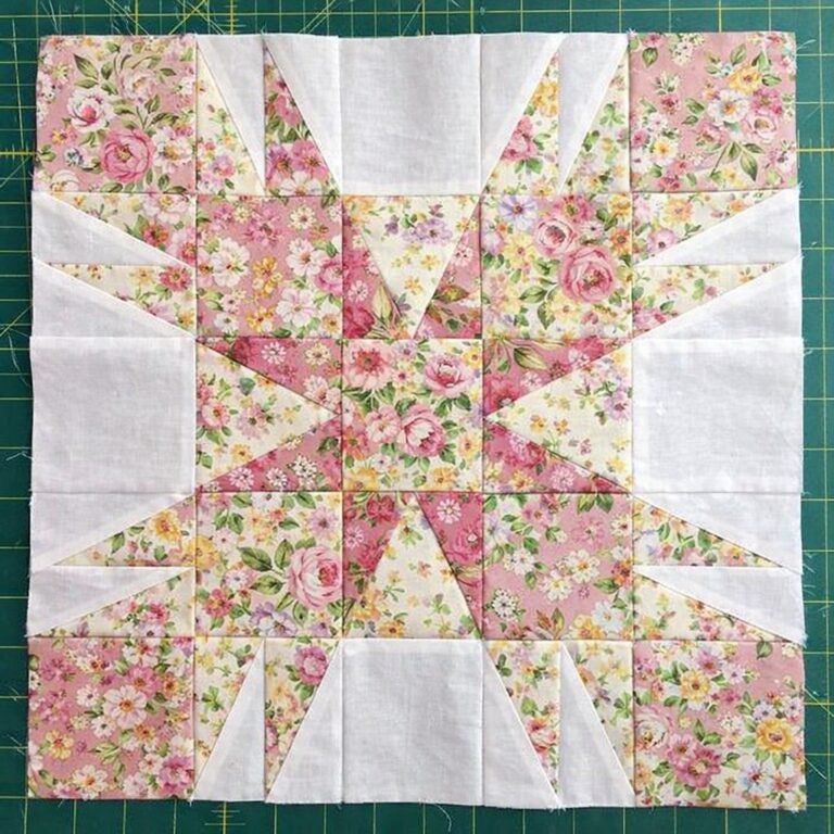 Constellation Quilt Block Pattern - CRAFTSFORLOVE.COM