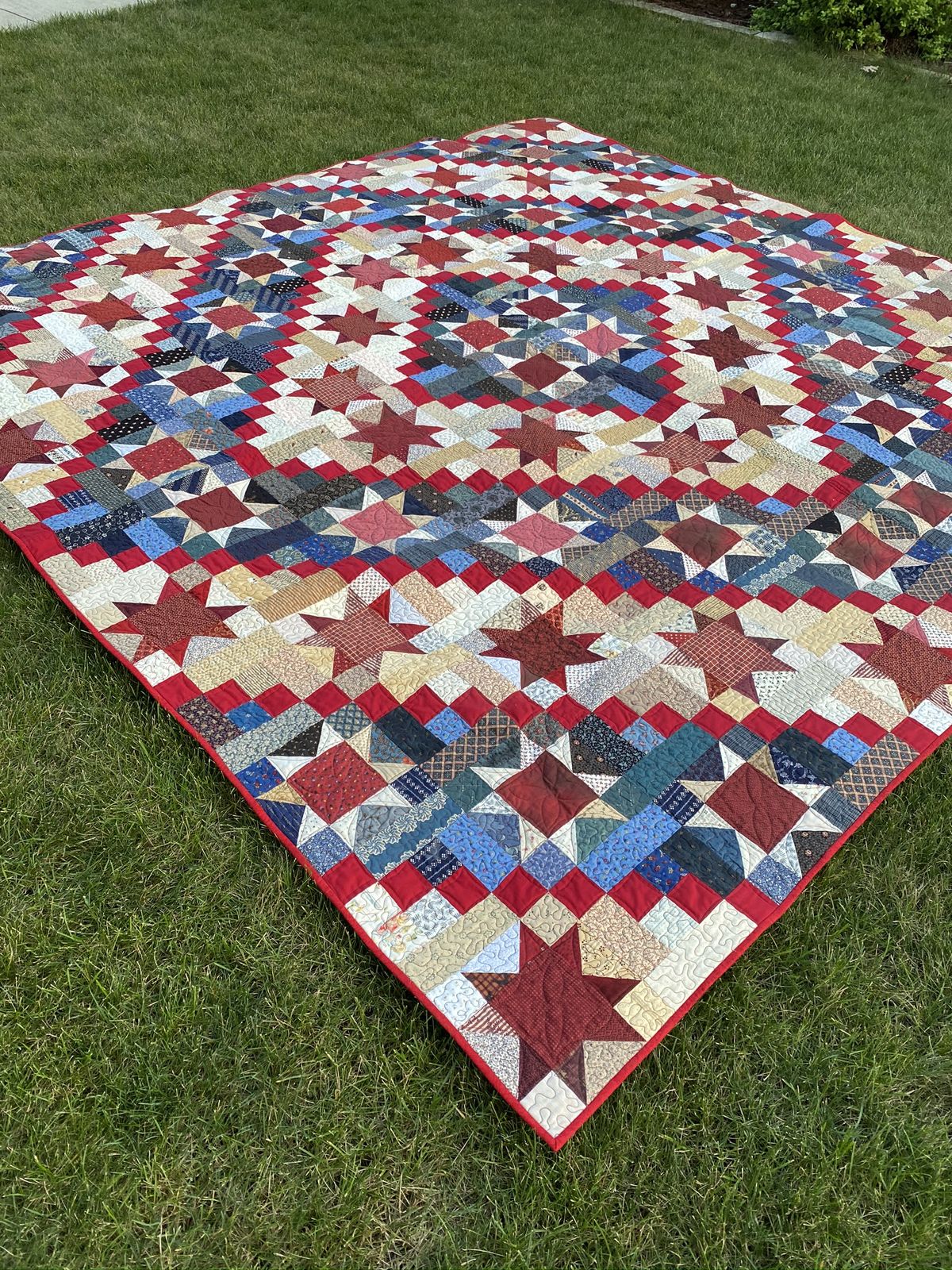 Stars & Scraps Forever Quilt Pattern - CRAFTSFORLOVE.COM