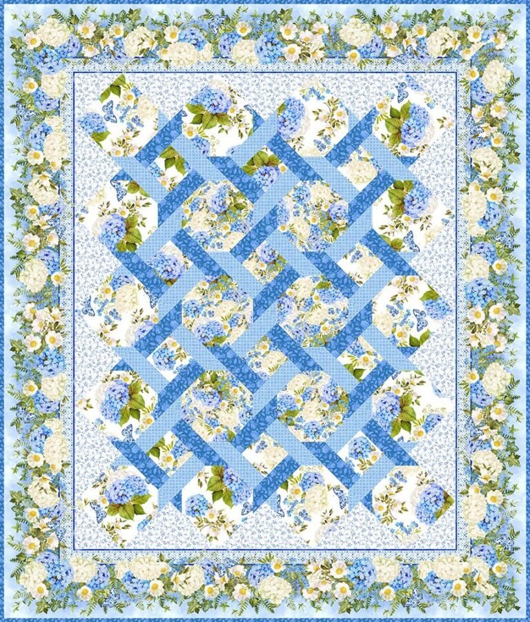 Garden Twist Quilt Pattern – Step-by-Step - CRAFTSFORLOVE.COM