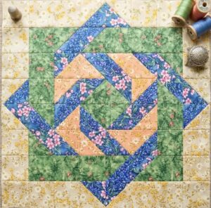 Slip Knot – Quilt Block Pattern - CRAFTSFORLOVE.COM
