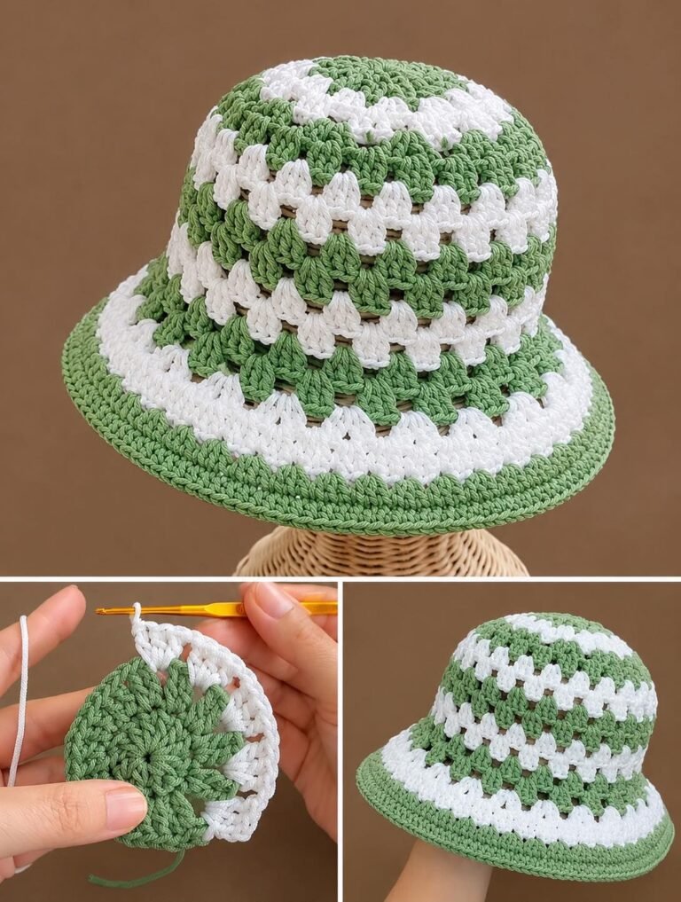 Crochet Hat Pattern - CRAFTSFORLOVE.COM